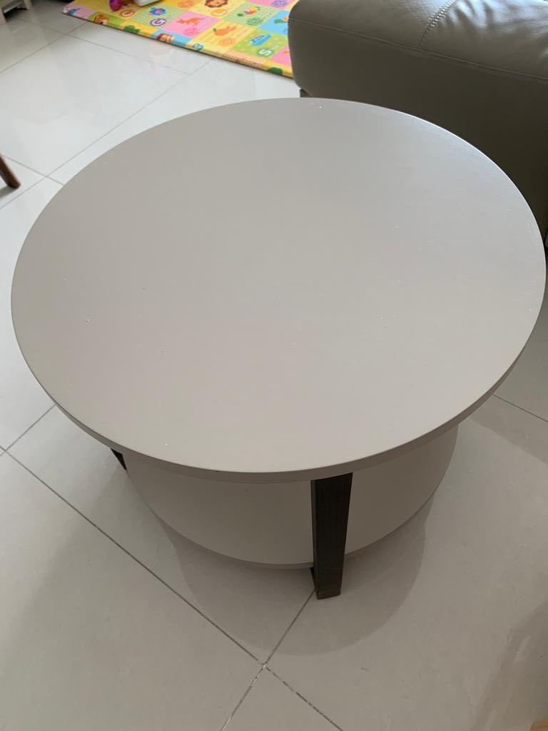 IKEA Round Coffee table, Furniture & Home Living, Furniture, Tables ...