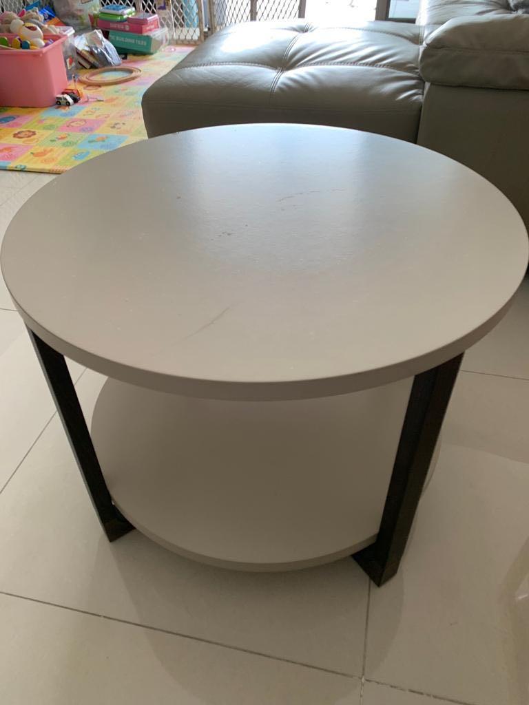IKEA Round Coffee table, Furniture & Home Living, Furniture, Tables ...
