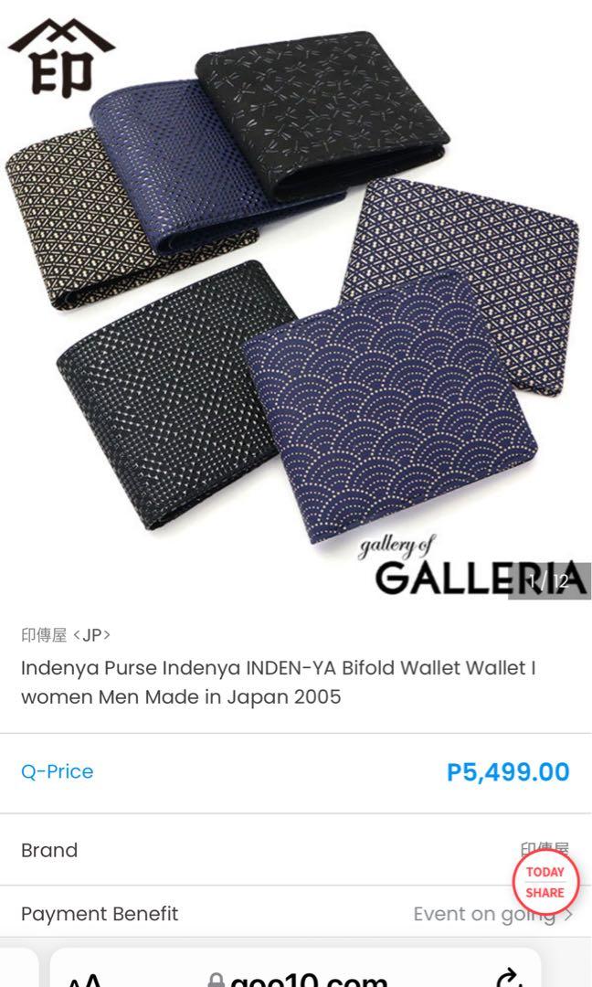 Indenya japan deer skin wallet, Men's Fashion, Watches & Accessories ...