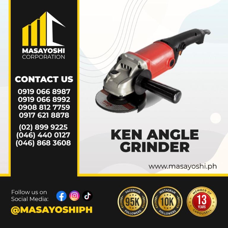 Ken Angle Grinder 9925D | Angle Grinder | Grinder | Power Tools ...