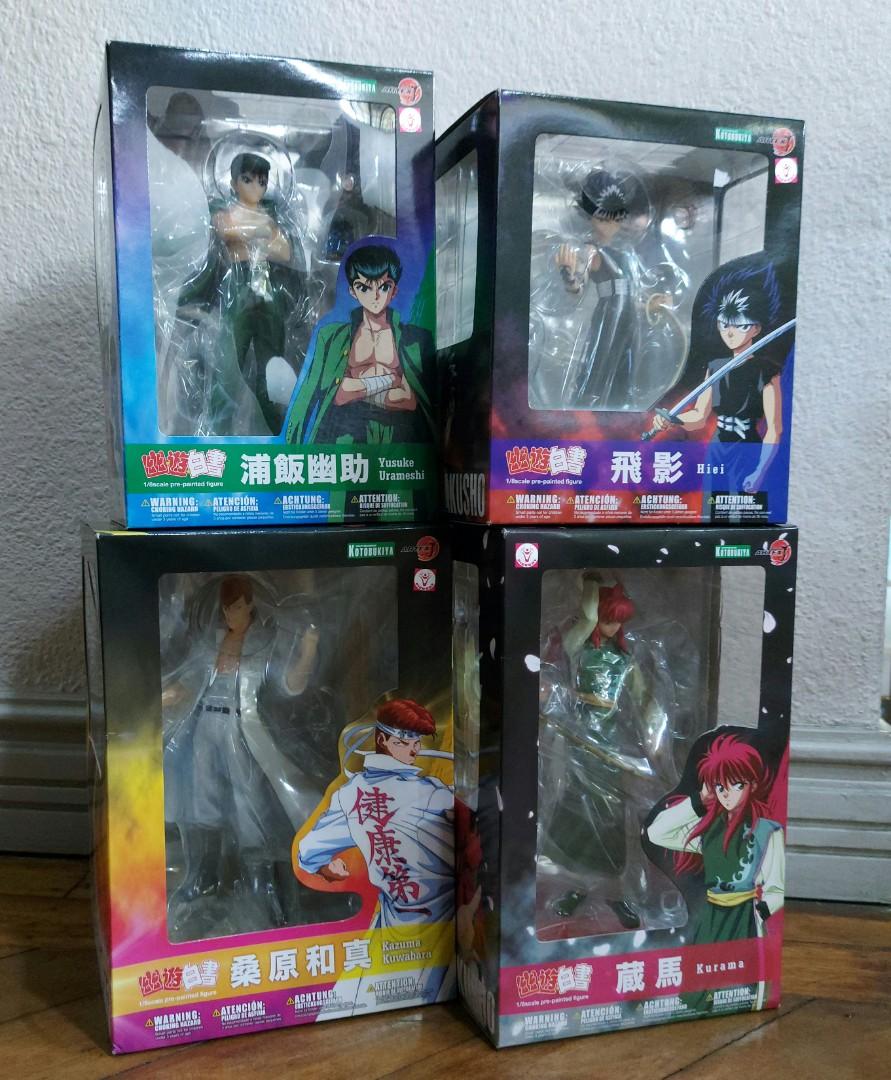 Kotobukiya Yu Yu Hakusho SET (Ghost Fighter) (MISB), Hobbies & Toys ...