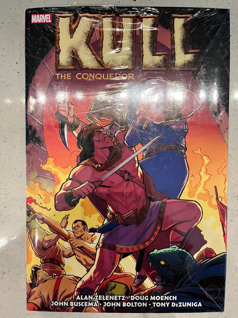 Kull The Conqueror - The Original Marvel Years Omnibus, Hobbies & Toys ...