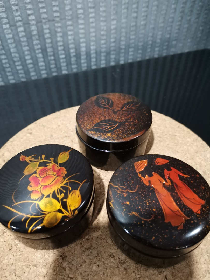 Lacquer container, Furniture & Home Living, Home Improvement ...