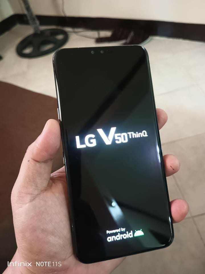 Lg v50 aurora black, Mobile Phones & Gadgets, Mobile Phones, Android ...