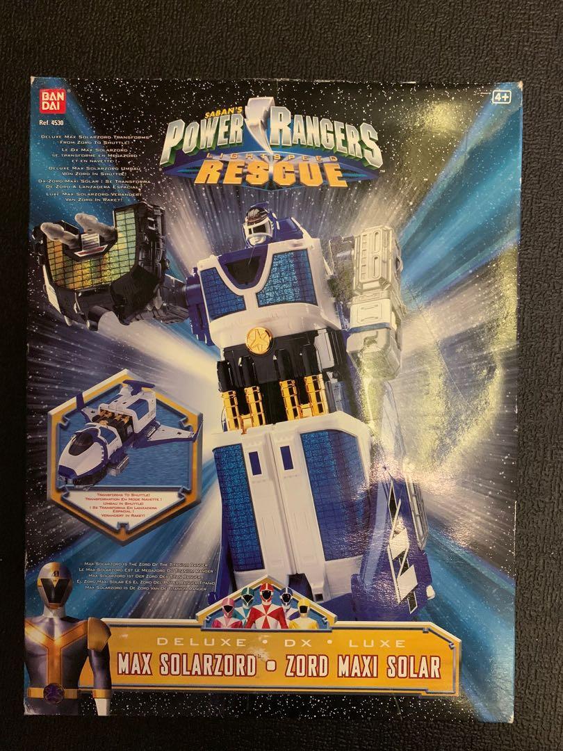 Power Ranger Lightspeed & Max Solarzord Megazord, Hobbies & Toys, Toys ...