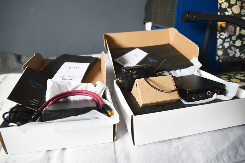 [Like New] Topping DAC/AMP Stack - E30 & L30 (Sold together only ...