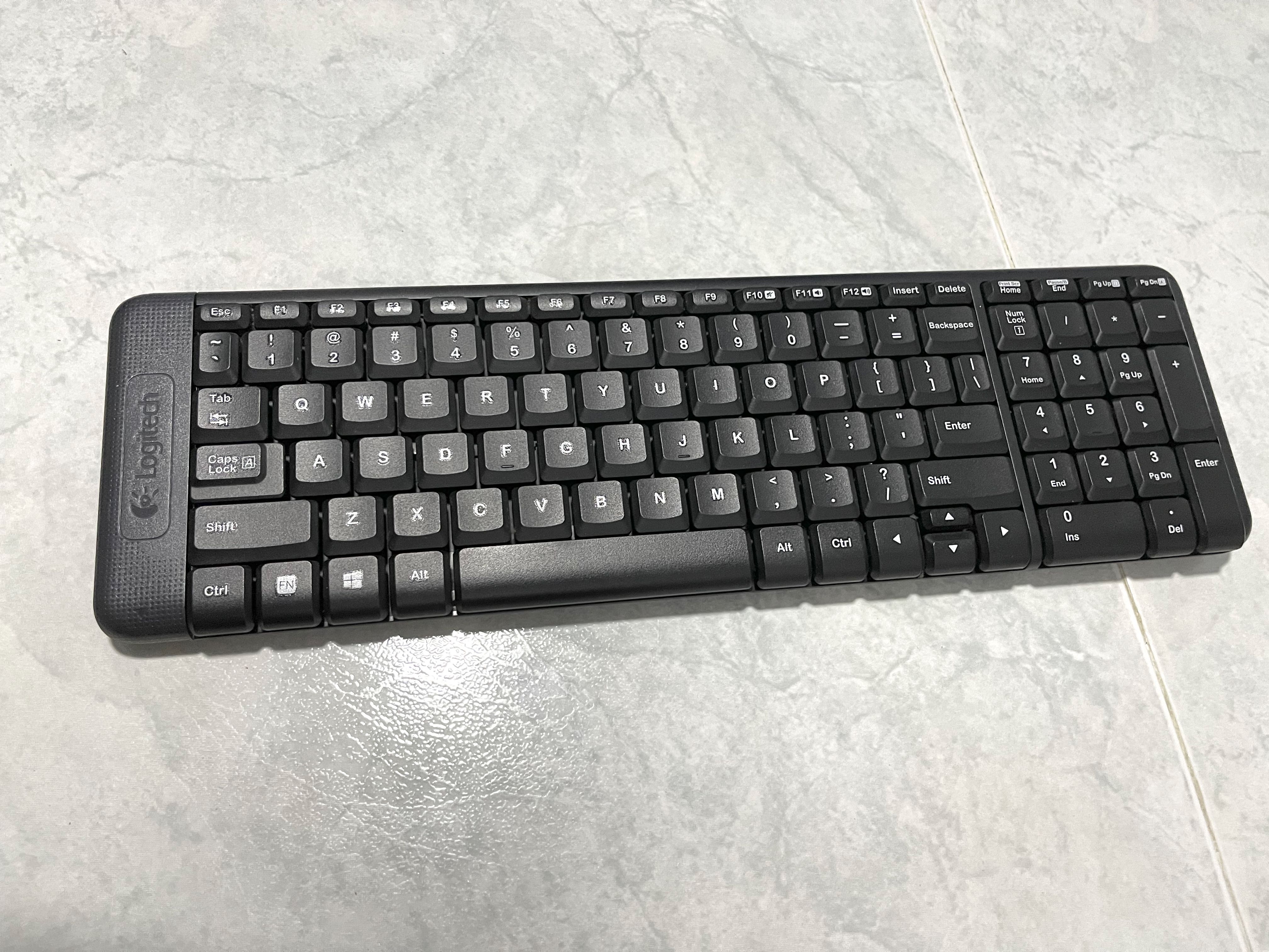 Logitech wireless keyboard, Computers & Tech, Parts & Accessories ...