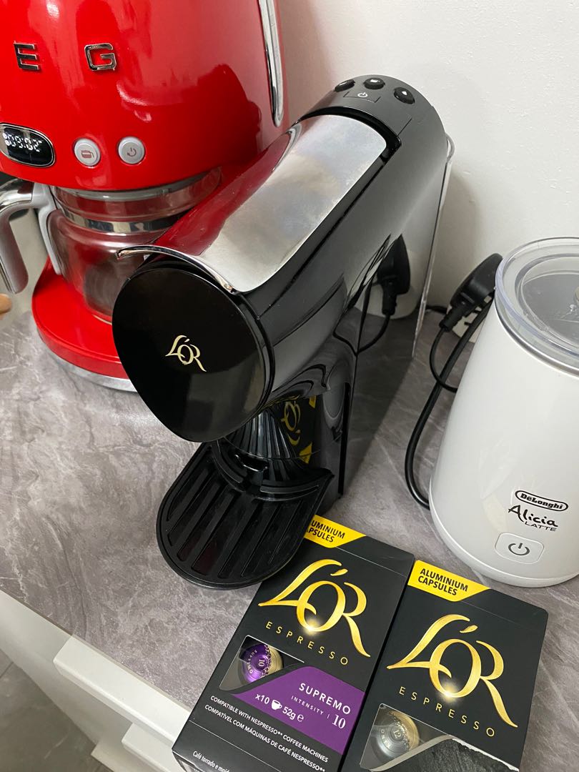 Lor coffee machine and delonghi alicia latte, TV & Home Appliances ...