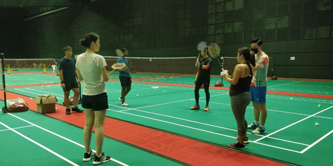 Lunch Hour Badminton hosted by Wings Badminton Academy @Teamsport Arena ...