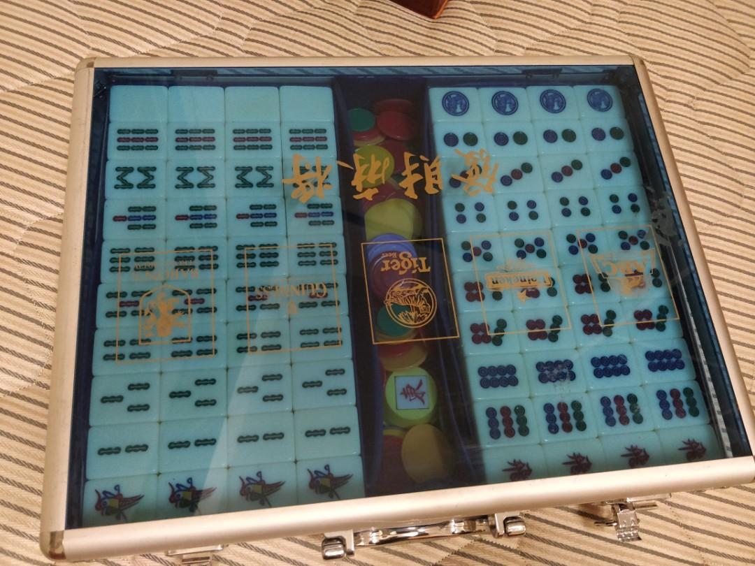 Mahjong Set A1 RARE TIGER BEER, Hobbies & Toys, Toys & Games on Carousell
