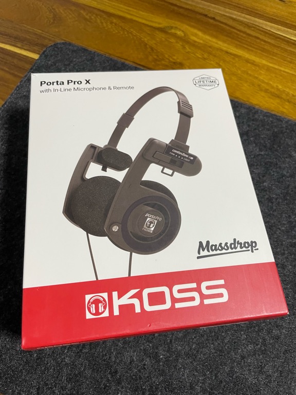 Massdrop Koss Porta Pro X, Audio, Headphones & Headsets on Carousell