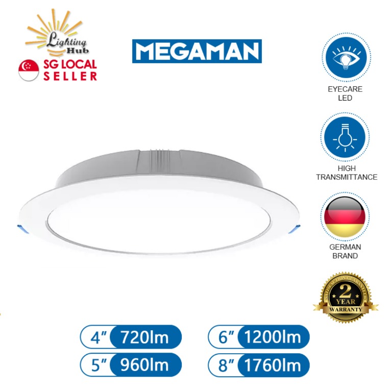 MEGAMAN LED DOWNLIGHT ROUND/SQUARE (9W/12W/15W/18W) / LIGHT/LED ...