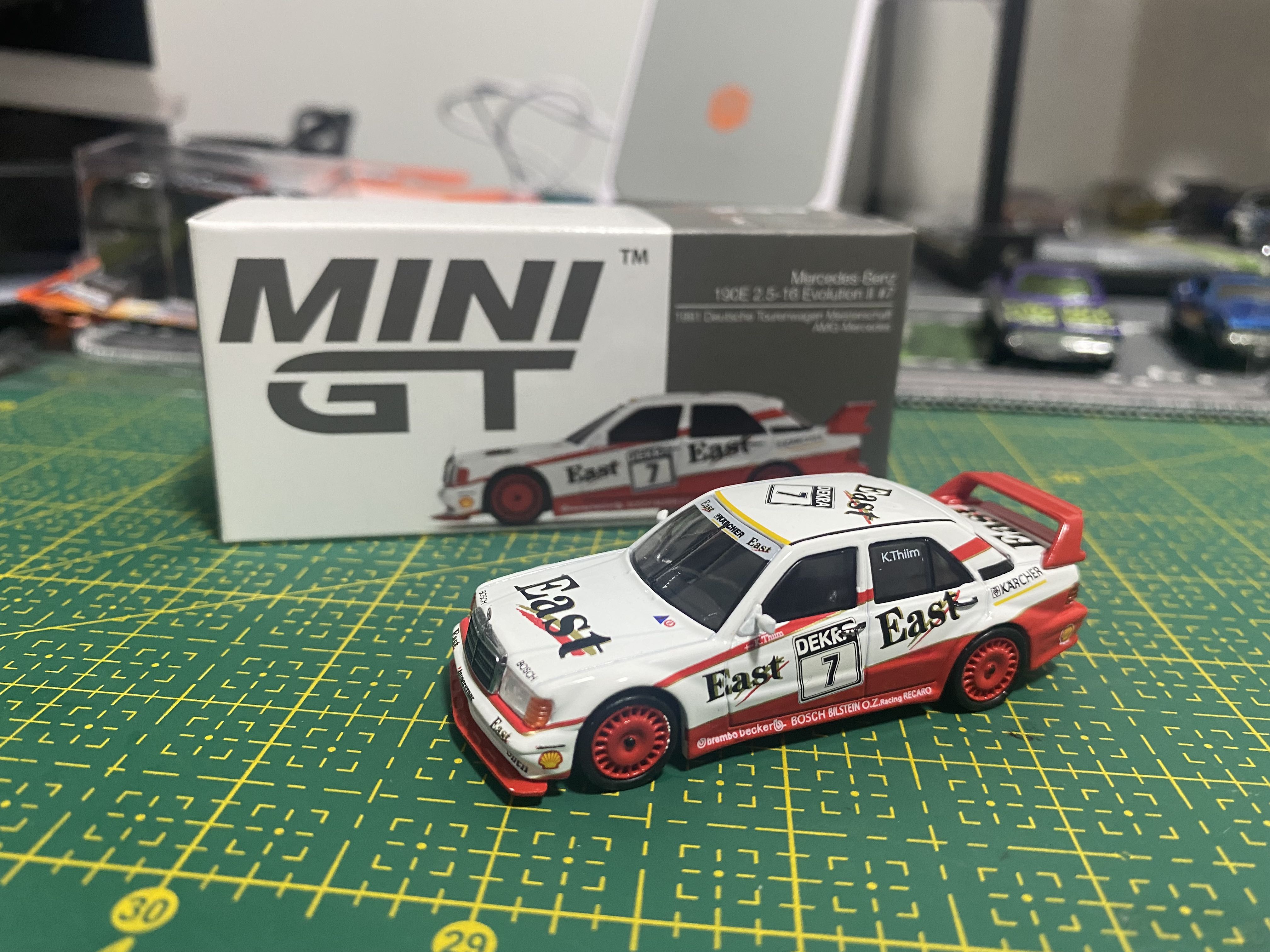 Mini GT - Mercedes Benz 190E, Hobbies & Toys, Toys & Games on Carousell