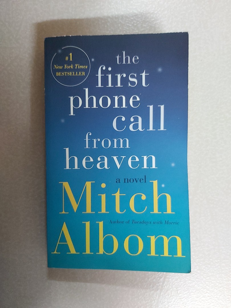 Mitch Albom--The first phone call from heaven, 興趣及遊戲, 書本 & 文具, 小說及非小說 ...