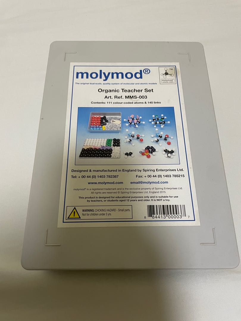 Molymod Organic Chemistry Model (Teacher Set), Everything Else on Carousell