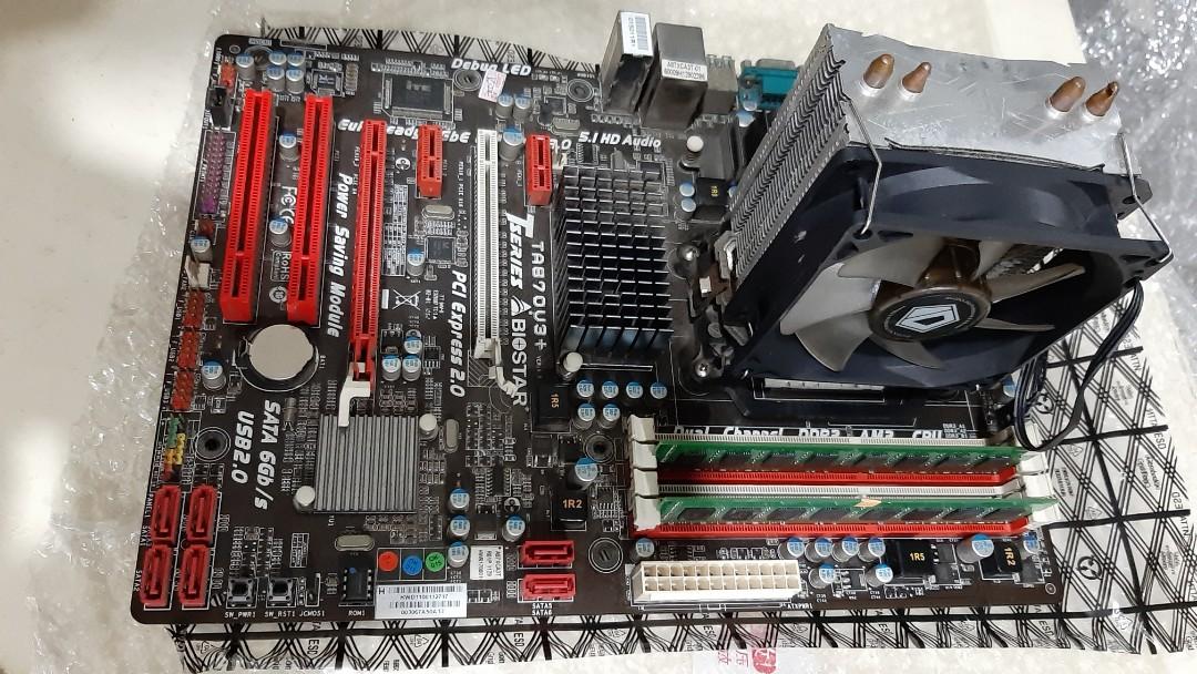 Motherboard CPU set, Computers & Tech, Parts & Accessories, Computer ...