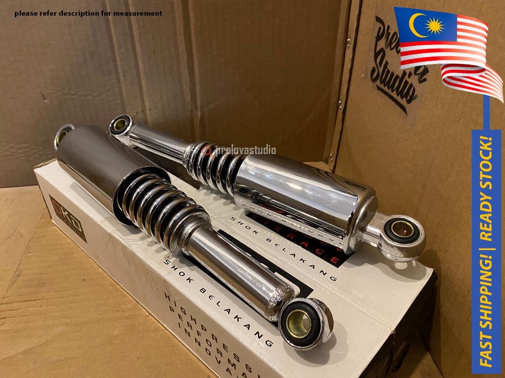 Motorcycle Absorber Rear Shock 300mm CB100 Dilan Cafe Racer Classic ...