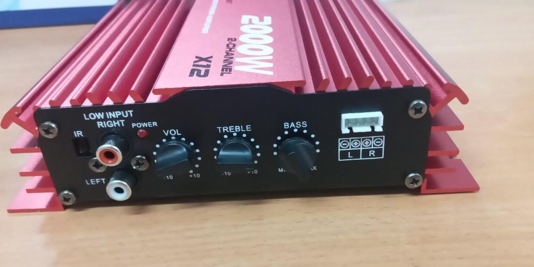 MRV-F5502BT X12 Car Amplifier, Audio, Soundbars, Speakers & Amplifiers ...