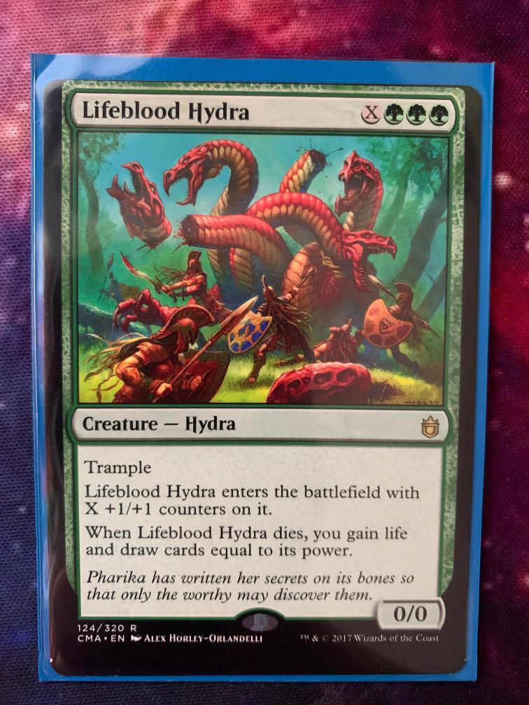 MTG Lifeblood Hydra / Commander Anthology, Hobbies & Toys, Toys & Games ...