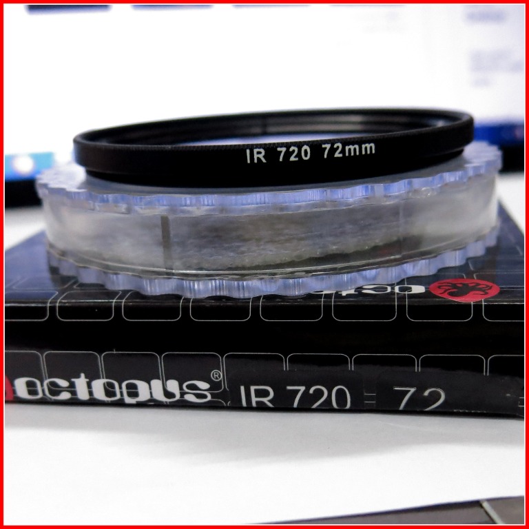 New Octopus 72mm IR720 Infrared Filter Lens for DSLR SLR Cameras ...