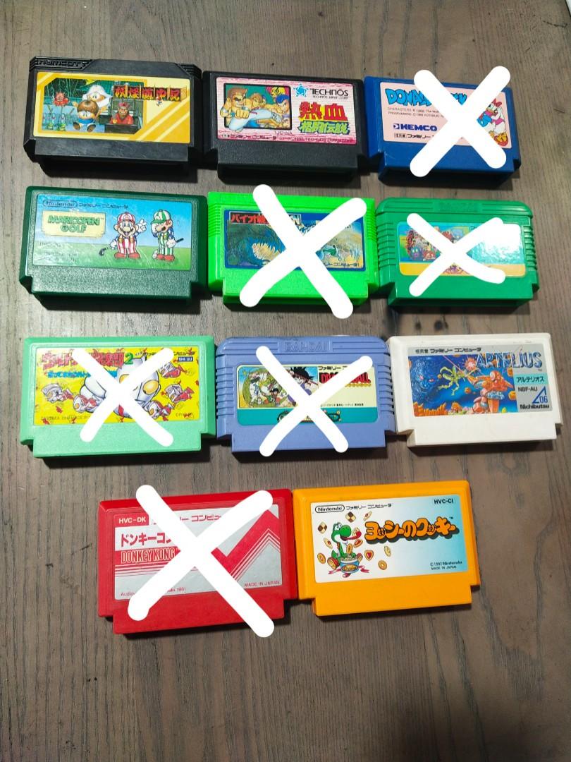 Nintendo Family Computer Japan Original, Video Gaming, Video Games ...