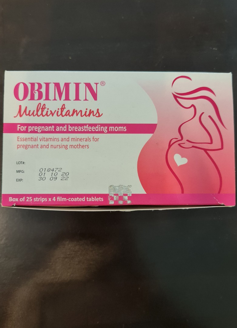 Obimin Multivitamins Tablets, Babies & Kids, Maternity Care on Carousell