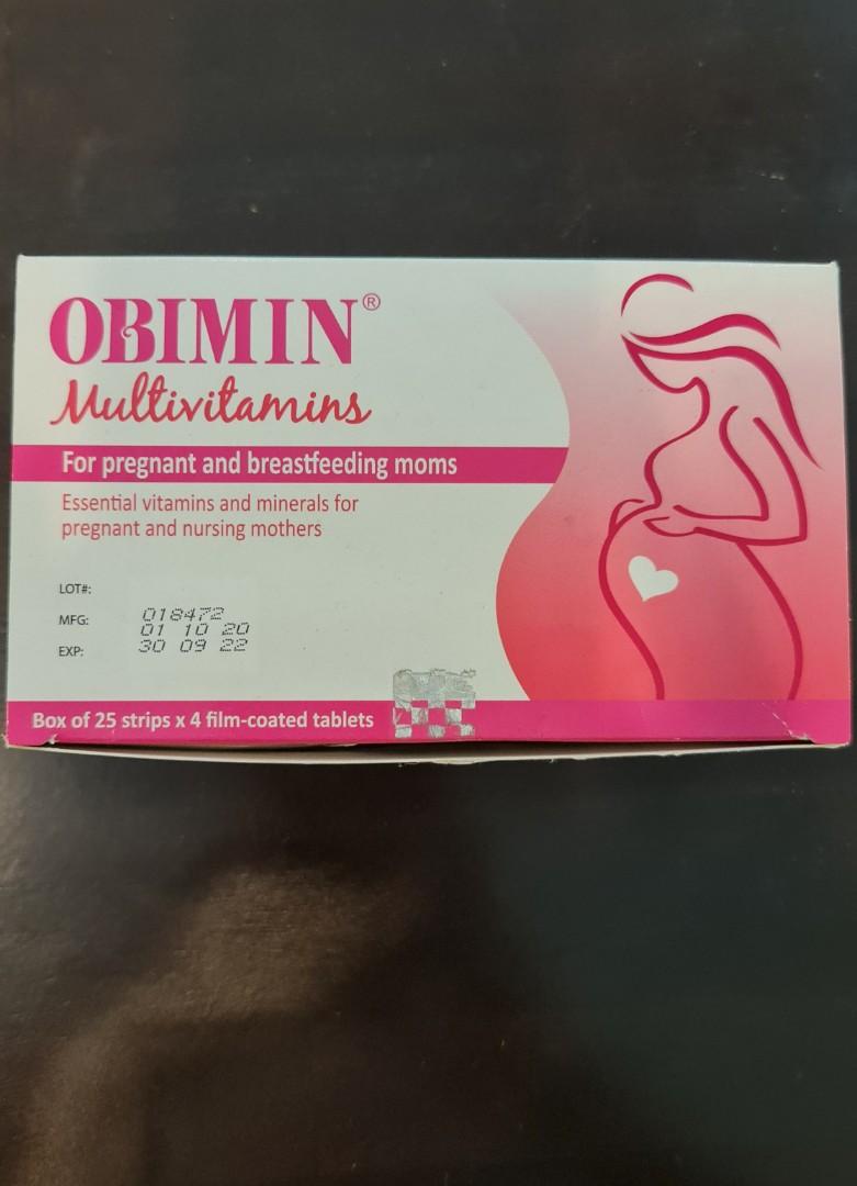 Obimin Multivitamins Tablets, Babies & Kids, Maternity Care on Carousell