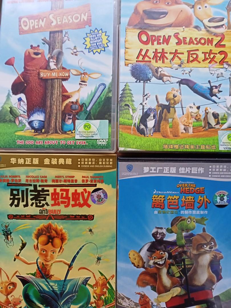 Open Season 1 & 2 and others Dvd, Hobbies & Toys, Music & Media, CDs ...