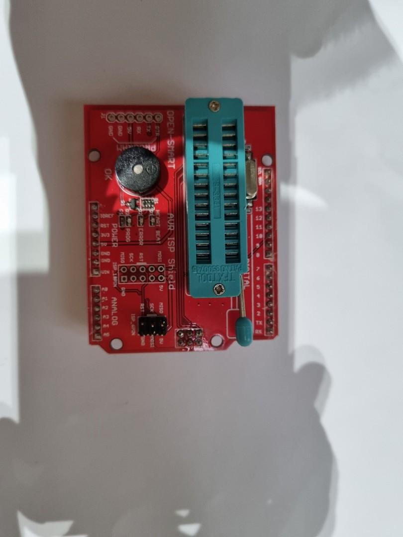 Open Smart Avr Isp Shield Burning Burn Bootloader Programmer For