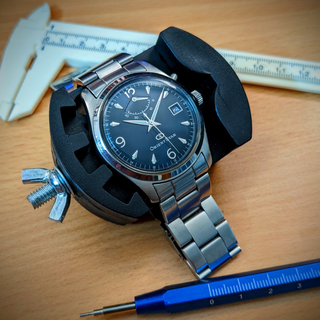 Orient Star "Explorer" WZ0231EX blue dial, Men's Fashion, Watches ...