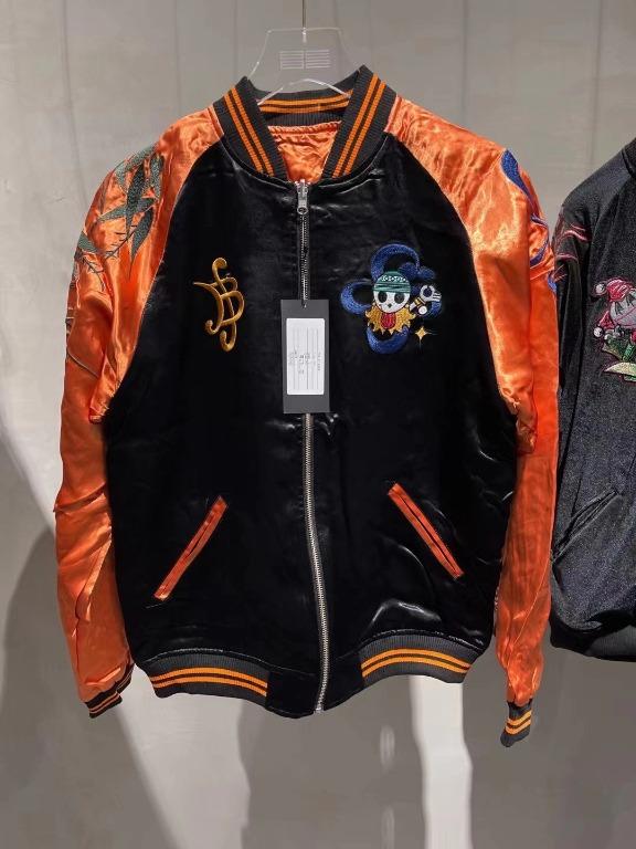 (Original) Karakuri Tamashi x One Piece Nami Reversible Sukajan Jacket ...
