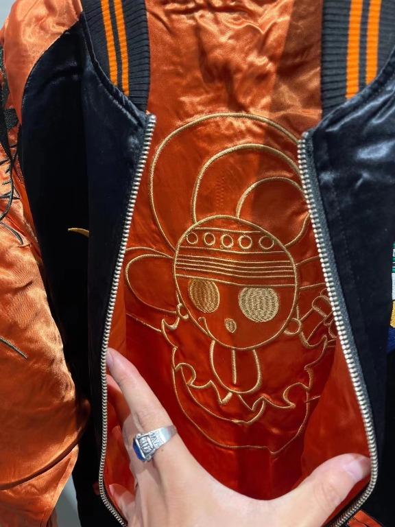 (Original) Karakuri Tamashi x One Piece Nami Reversible Sukajan Jacket ...