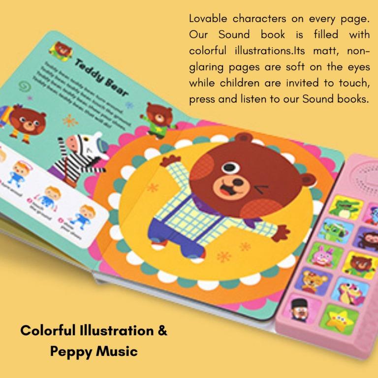 Original Pinkfong Kids' Favorite Songs Sound Book English Version ...