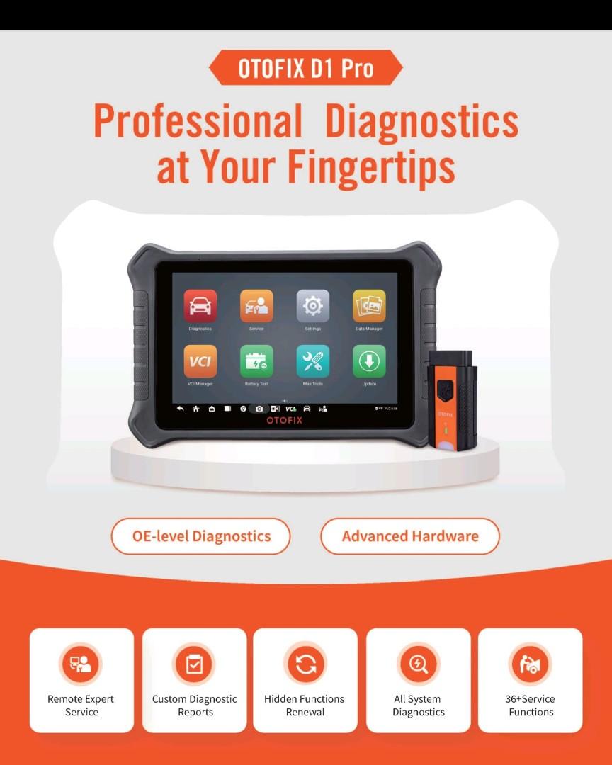 OTOFIX D1/D1 PRO Intelligent Automotive Diagnostic Analyzer, Car ...