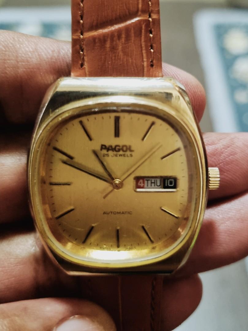 PAGOL VINTAGE WATCH, Luxury, Watches on Carousell