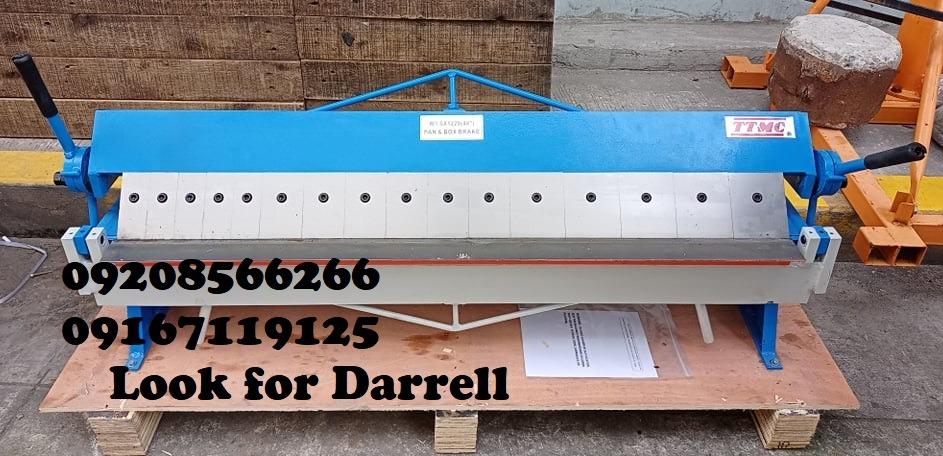 PAN AND BOX BRAKE BENDER, Commercial & Industrial, Construction Tools ...