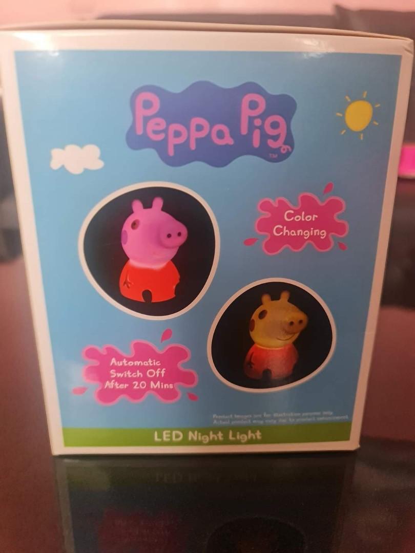 Peppa pig Led Light, Hobbies & Toys, Toys & Games on Carousell