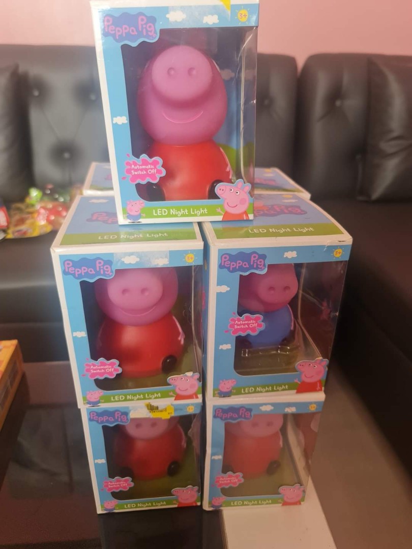 Peppa pig Led Light, Hobbies & Toys, Toys & Games on Carousell