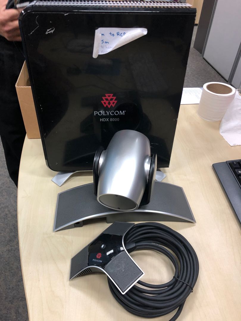 Polycom HDX 8000 series, Computers & Tech, Office & Business Technology ...