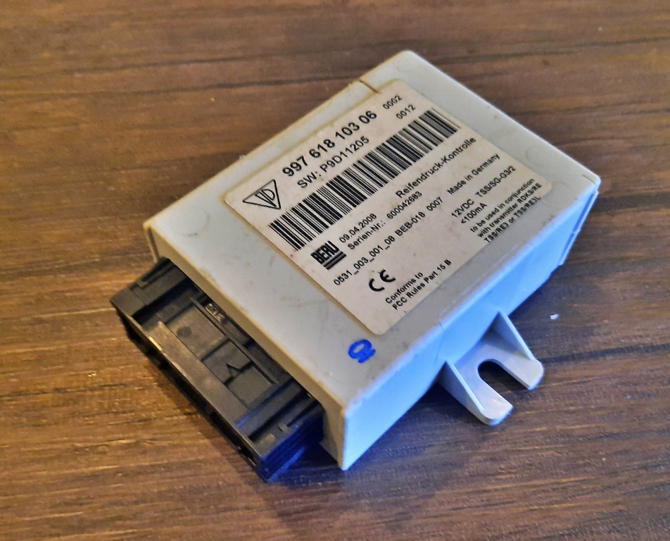 Porsche 911 997 Boxster Cayman 987 Tire Pressure TPMS Module ...