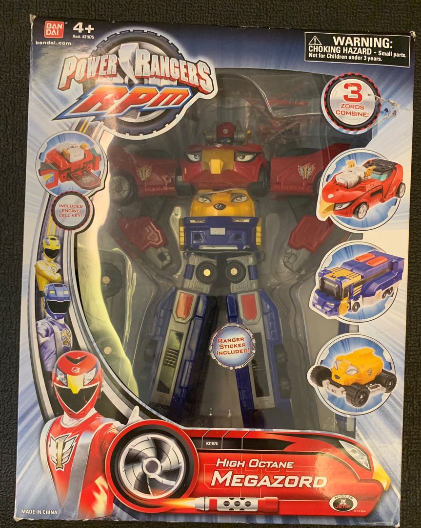 Power Ranger RPM Megazord, Hobbies & Toys, Toys & Games on Carousell