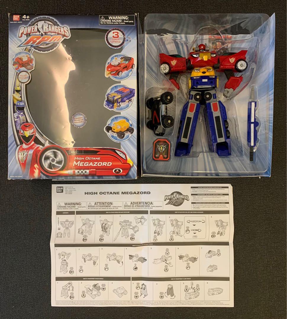 Power Ranger RPM Megazord, Hobbies & Toys, Toys & Games on Carousell