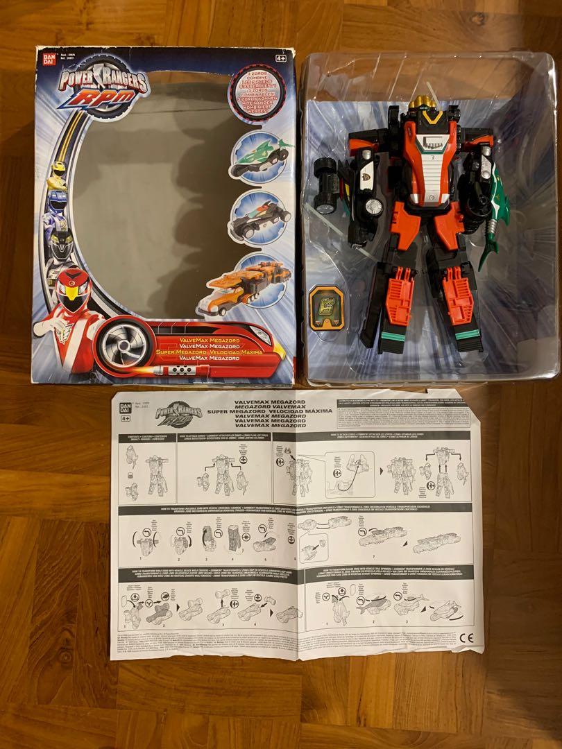 Power Ranger RPM Megazord, Hobbies & Toys, Toys & Games on Carousell