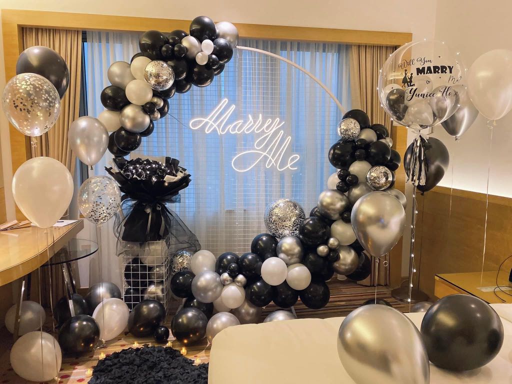 Proposal decorations suprise setup, Hobbies & Toys, Stationery & Craft ...