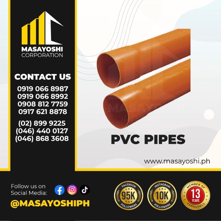 PVC Pipes | Sanitary Pipe | Pipes, Commercial & Industrial ...