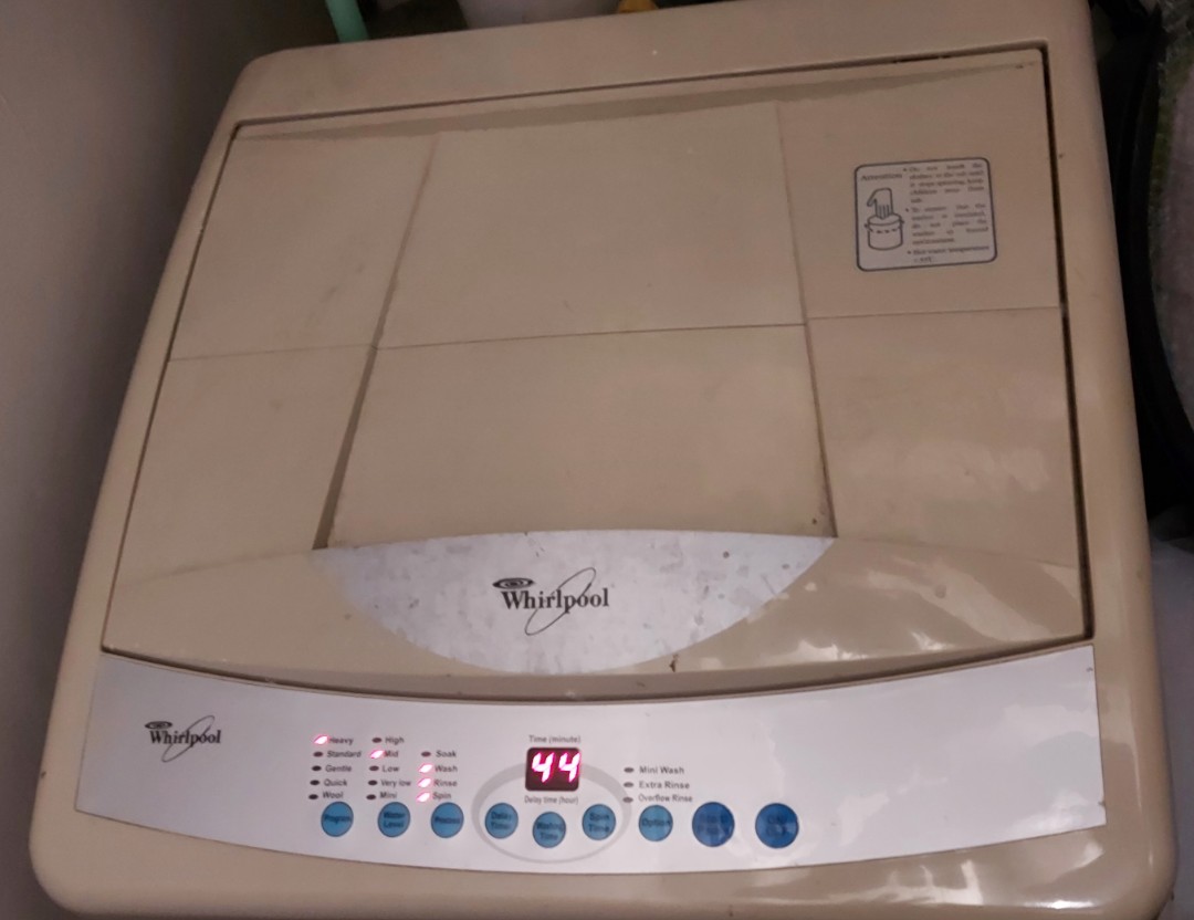 Rush!!! Whirlpool Automatic Washing Machine Excellent wash, TV & Home ...