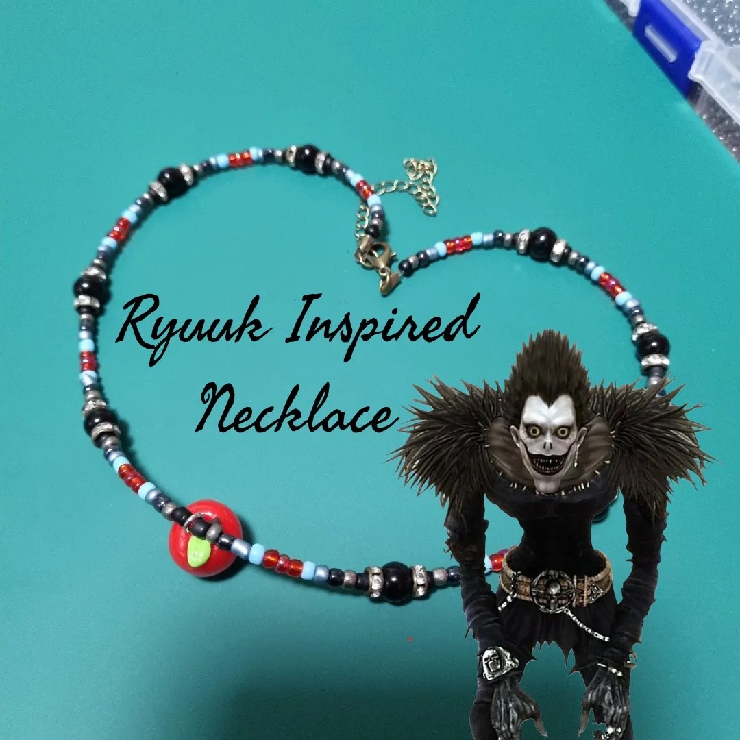 Death Note Ryuuk Inspired Necklace, Hobbies & Toys, Stationery & Craft ...