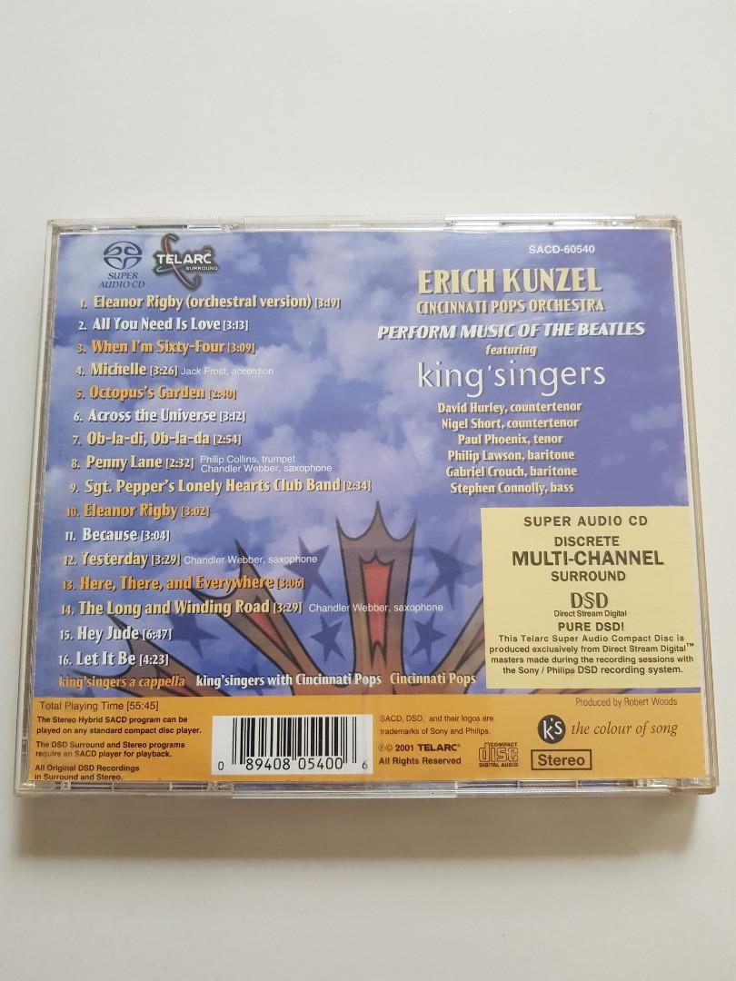 (RESERVED)SACD CD Erich Kunzel, Hobbies & Toys, Music & Media, CDs ...