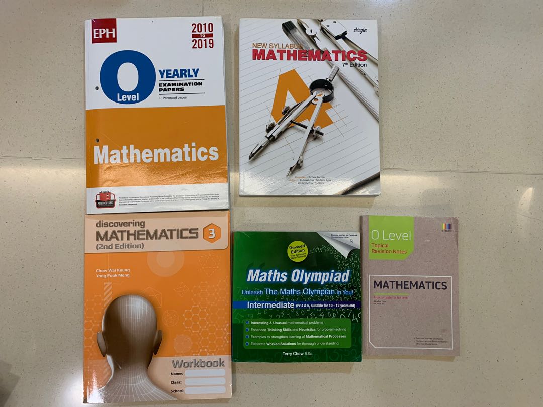Secondary school Maths revision books for Free., Hobbies & Toys, Books ...