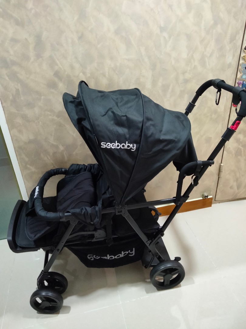 Seebaby 2 seater stroller, Babies & Kids, Going Out, Strollers on Carousell